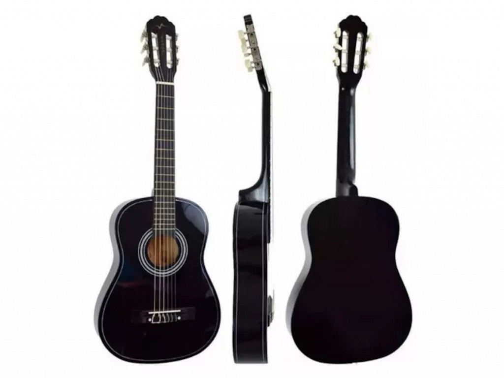 MENSAGEIRO MUSICAL - VIOLAO VOGGA INFANTIL NY ACUSTICO VCA54 BK