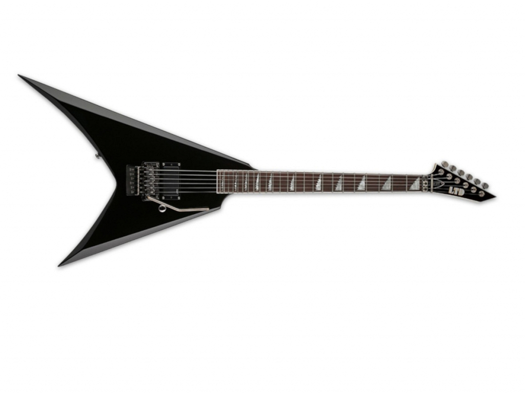 MENSAGEIRO MUSICAL - GUITARRA ESP LTD FLYING V SIGNATURE ALEXI 200 BLACK